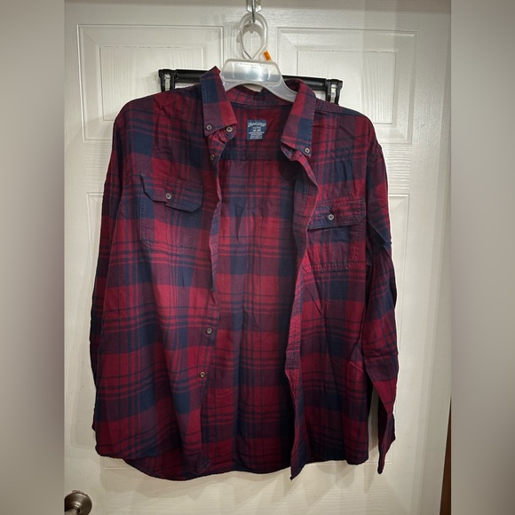 Faded Glory | Shirts | Mens Faded Glory Flannel Shirt | Poshmark